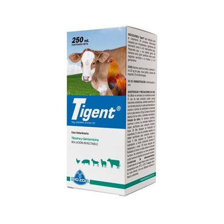 🥇 #1 Tigent: Tilosina y Gentamicina